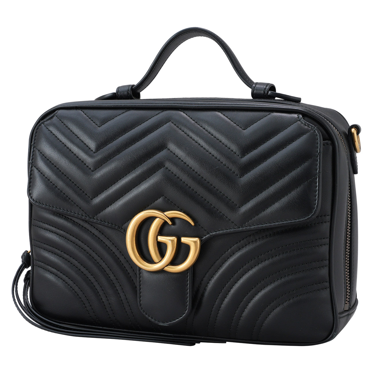 GUCCI(USED)구찌 498100 GG마몽 마틀라세 토트겸 숄더백 | 캉카스백화점